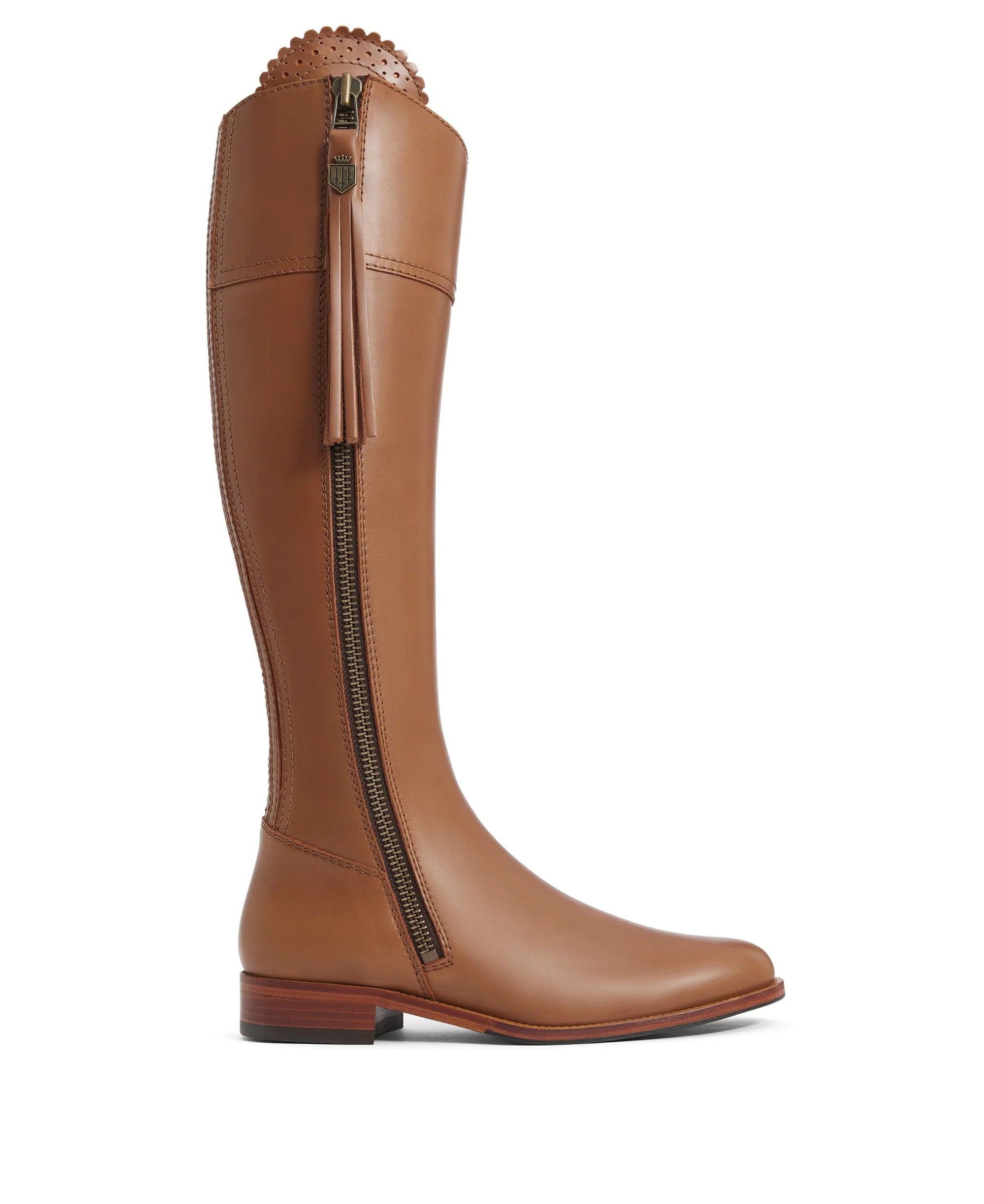 Landmark | Fairfax And Favor Regina Boots in Tan Leather