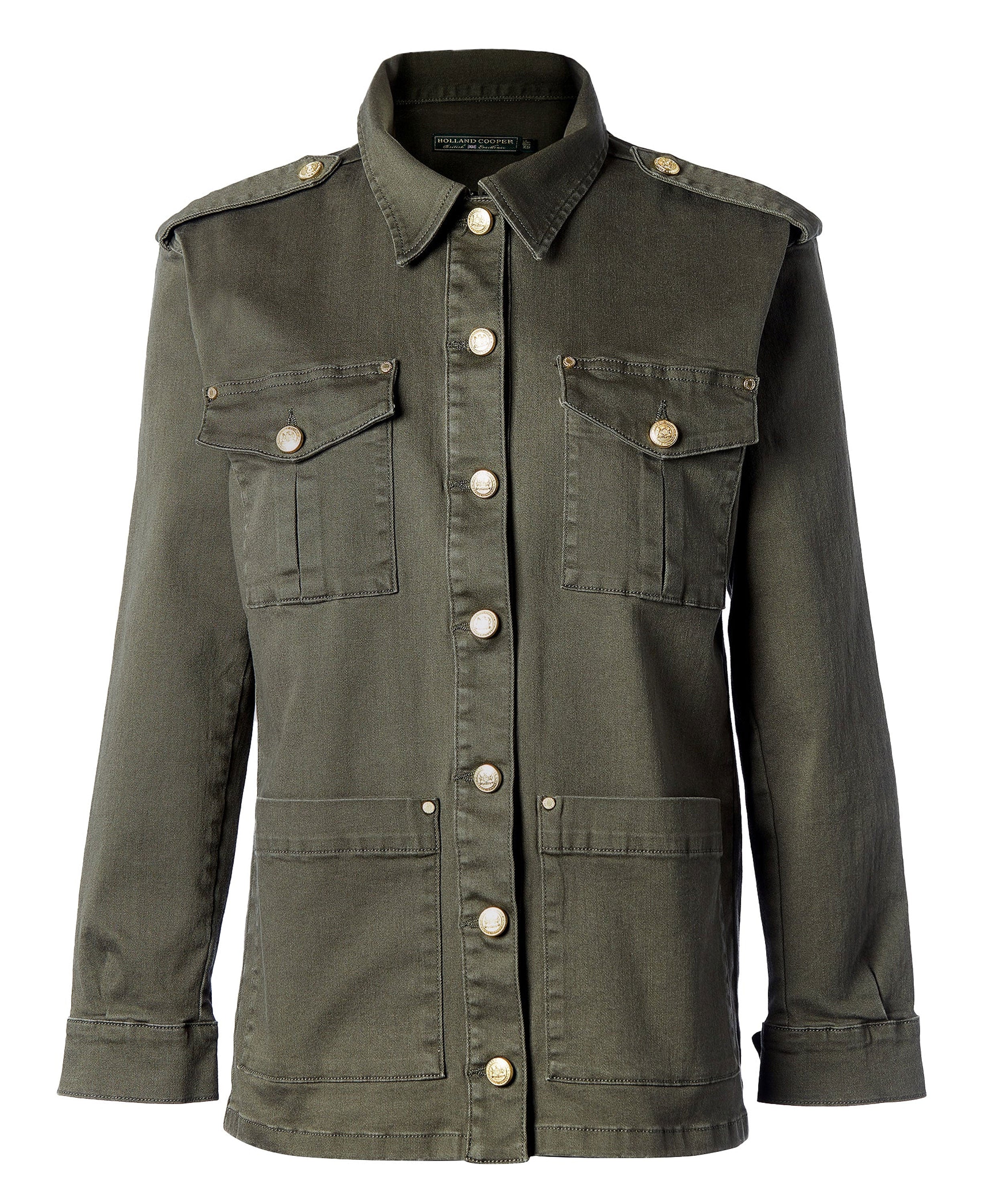 Landmark | Holland Cooper Artillery Jacket in Hunter Green