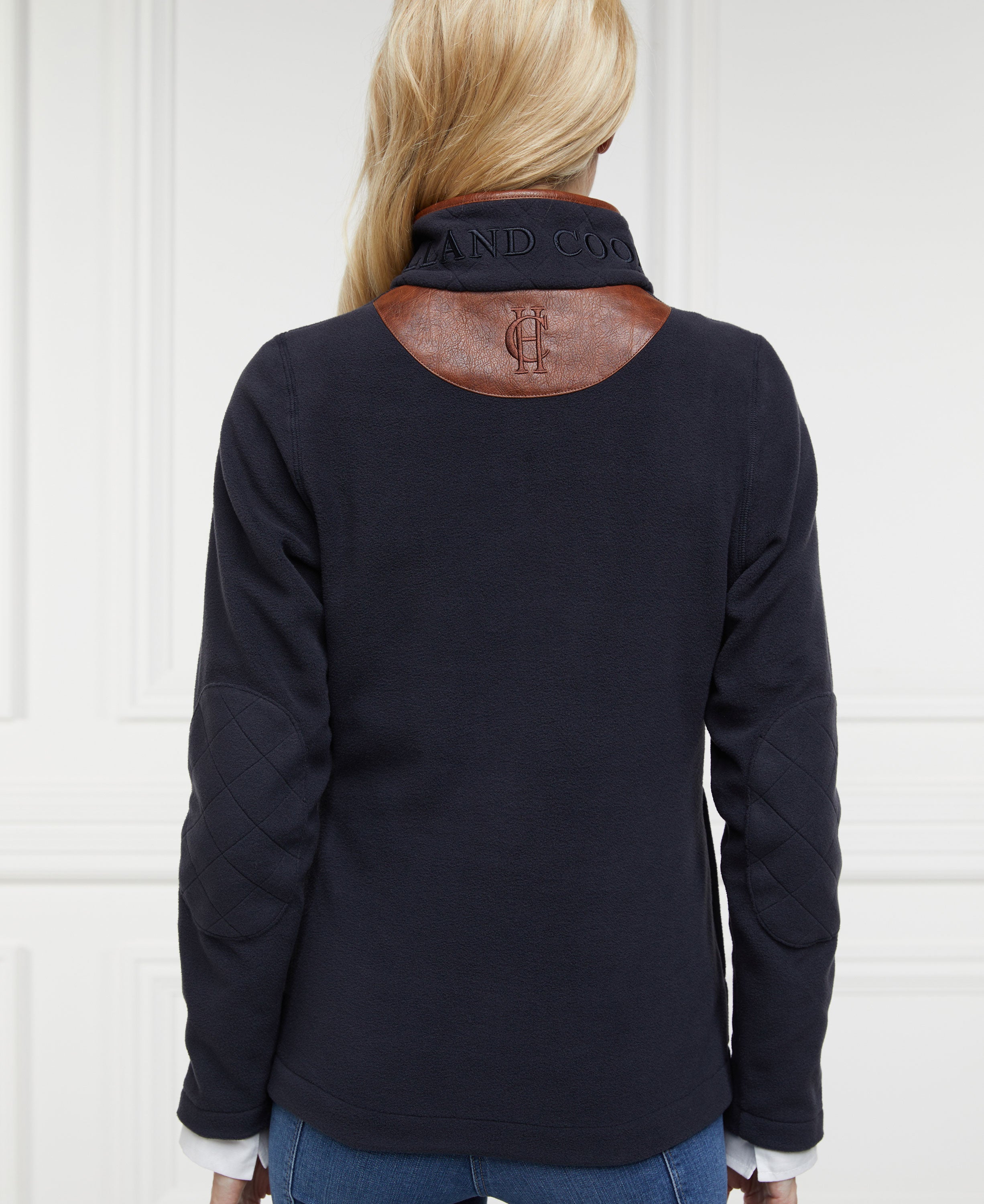 Landmark | Holland Cooper Country Fleece Half Zip in Ink Navy