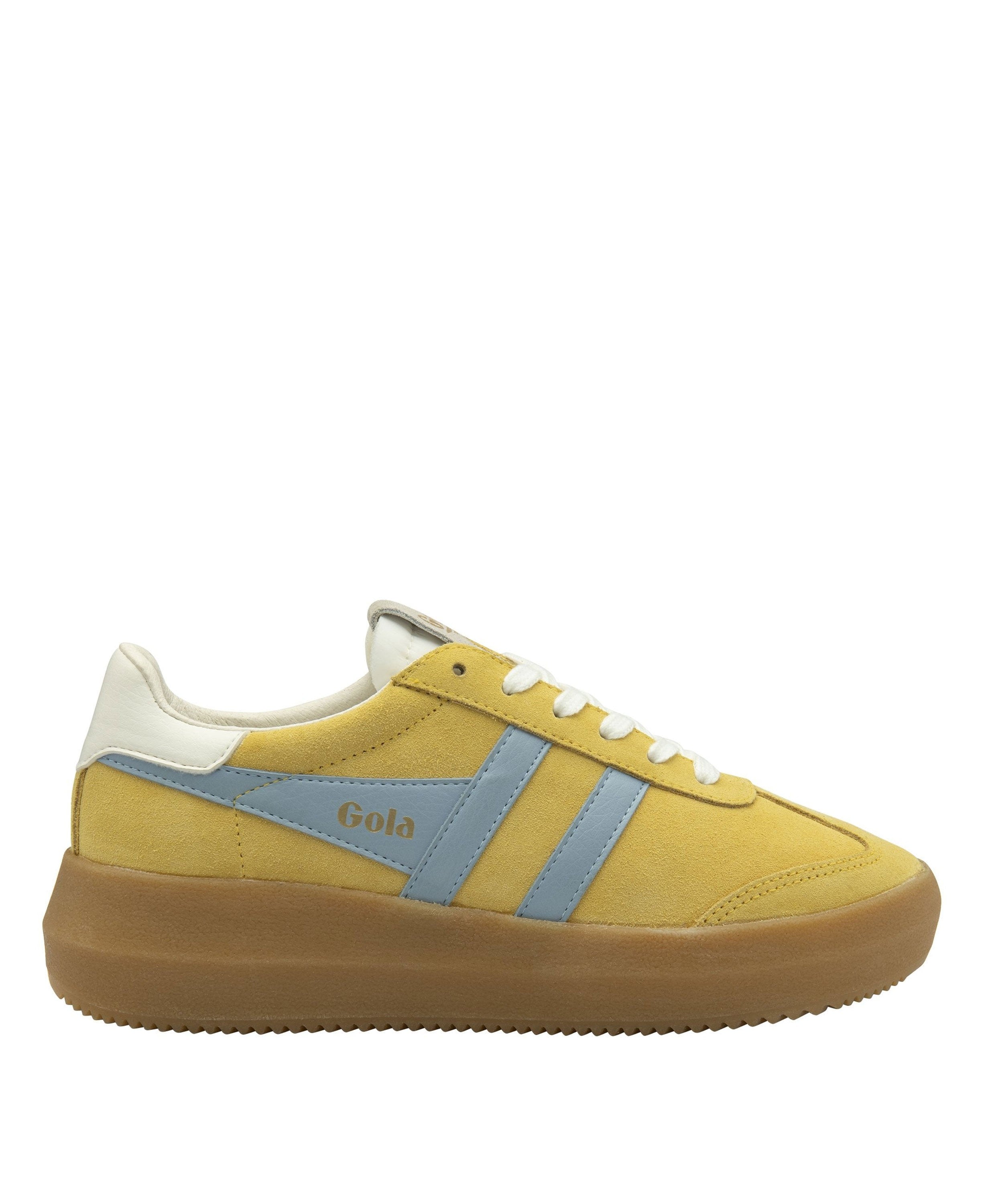 Landmark | Gola Athena Trainers in Pollen/Air/Off White/Gum