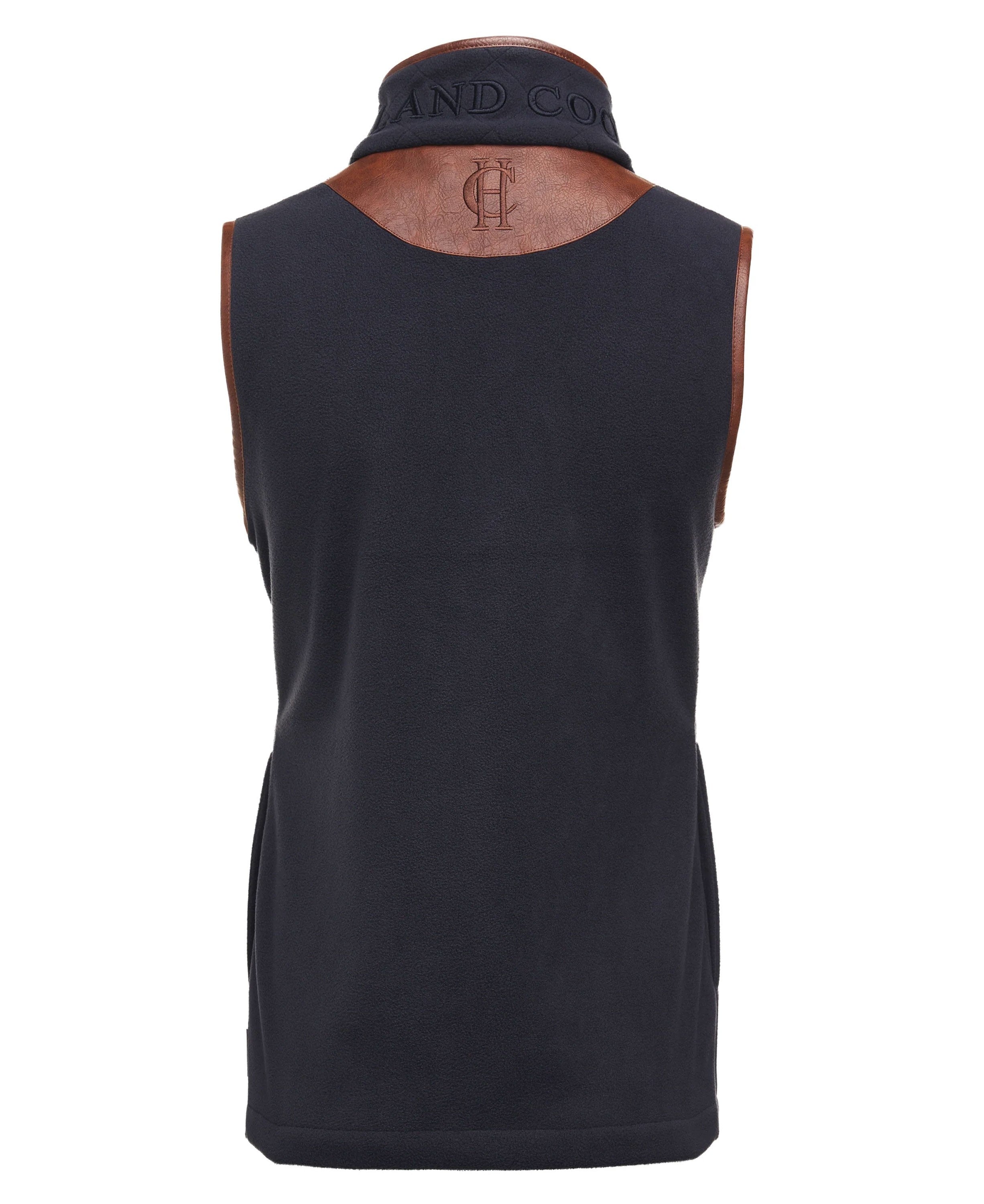 Landmark | Holland Cooper Country Fleece Gilet in Ink Navy