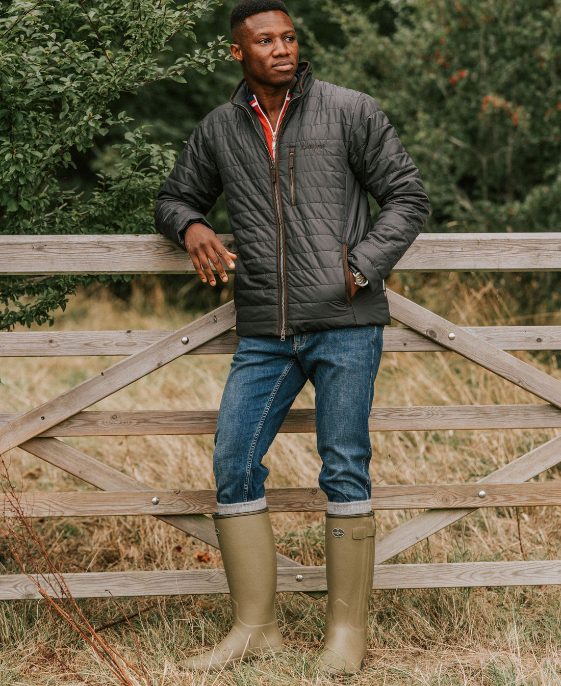 Landmark | Le Chameau Mens Chasseur Neo in Vert Vierzon B200