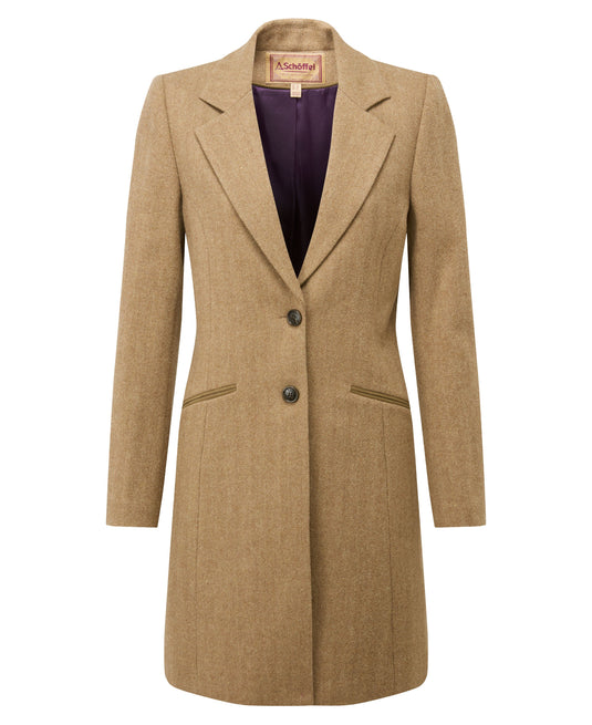 Landmark | Schoffel Moray Tweed Jacket in Oak Herringbone Tweed
