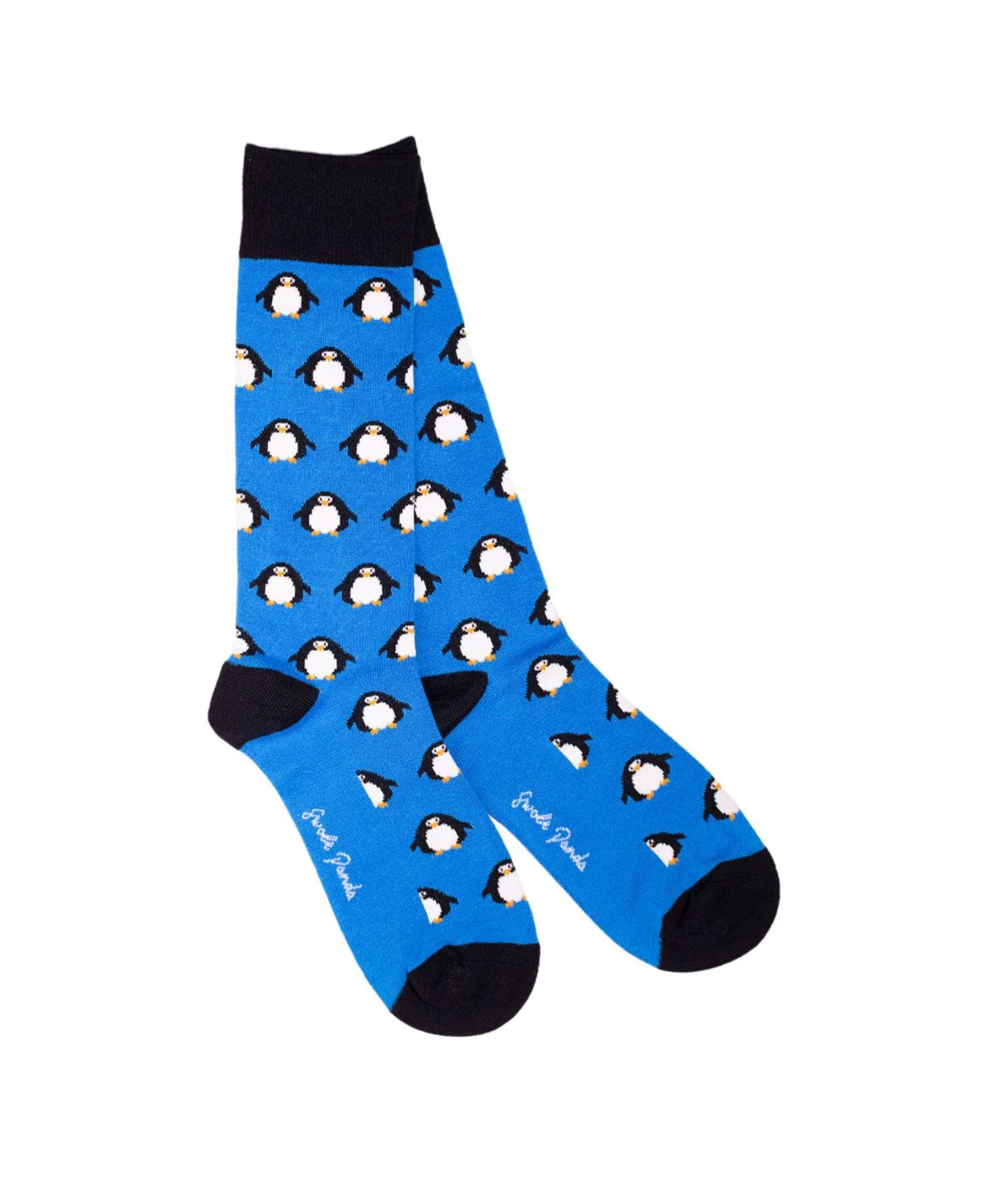Landmark | Swole Panda Bamboo Socks in Penguin