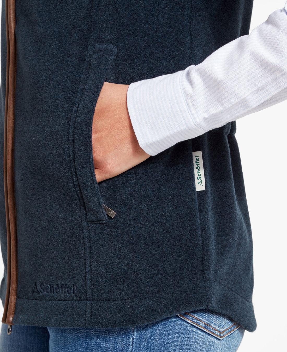 Landmark | Schoffel Lyndon II Fleece Gilet - Petrol Blue