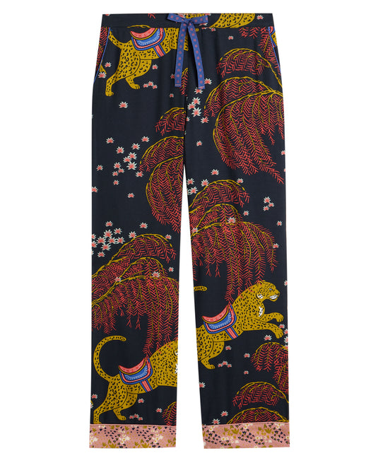 Landmark | White Stuff Nina Organic Pj Bottom in Black Multi